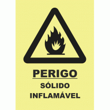 PERIGO SÓLIDO INFLAMÁVEL