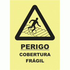 PERIGO COBERTURA FRÁGIL