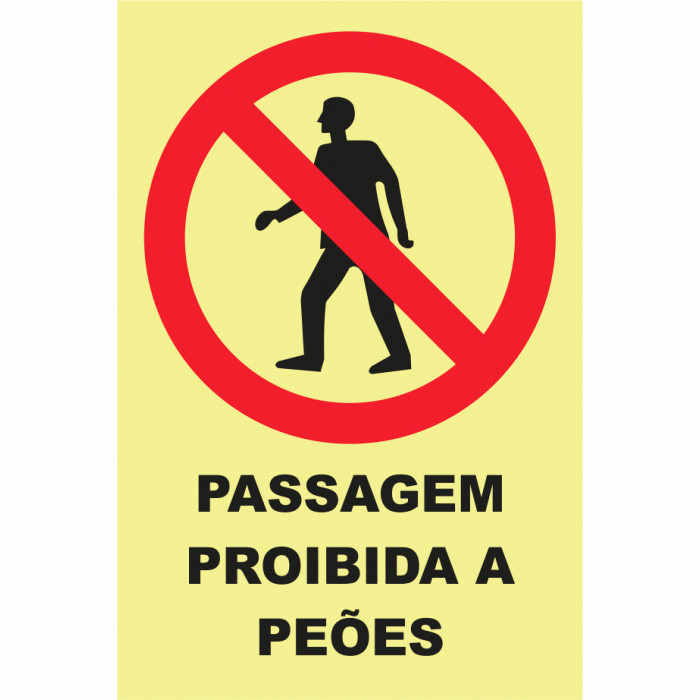 Passagem proibida a peões